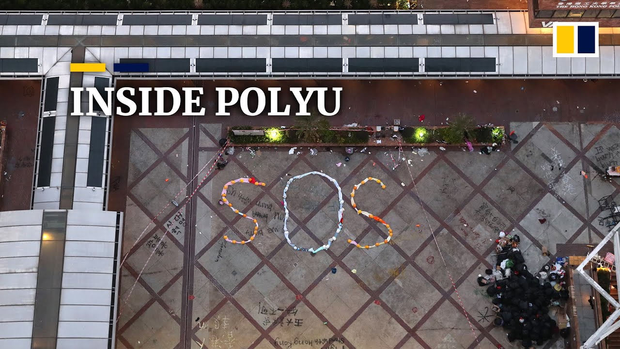 Inside the besieged Hong Kong Polytechnic University - Hong Kong News