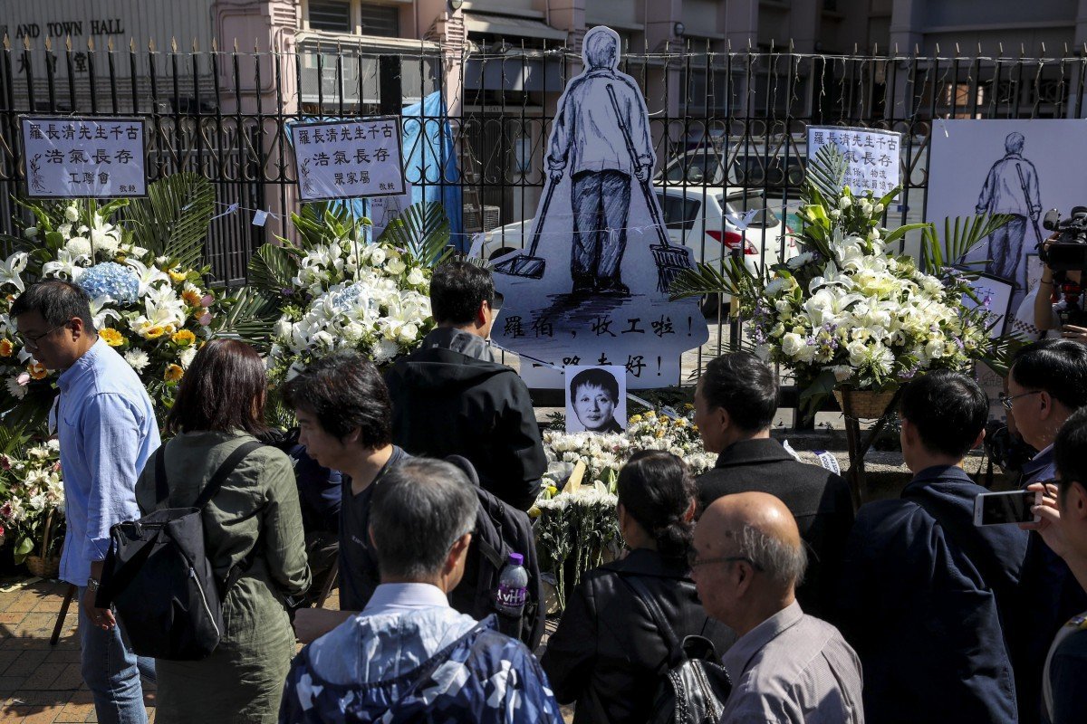 Hong Kong protests: call for peace from son of Luo Changqing, killed by ...