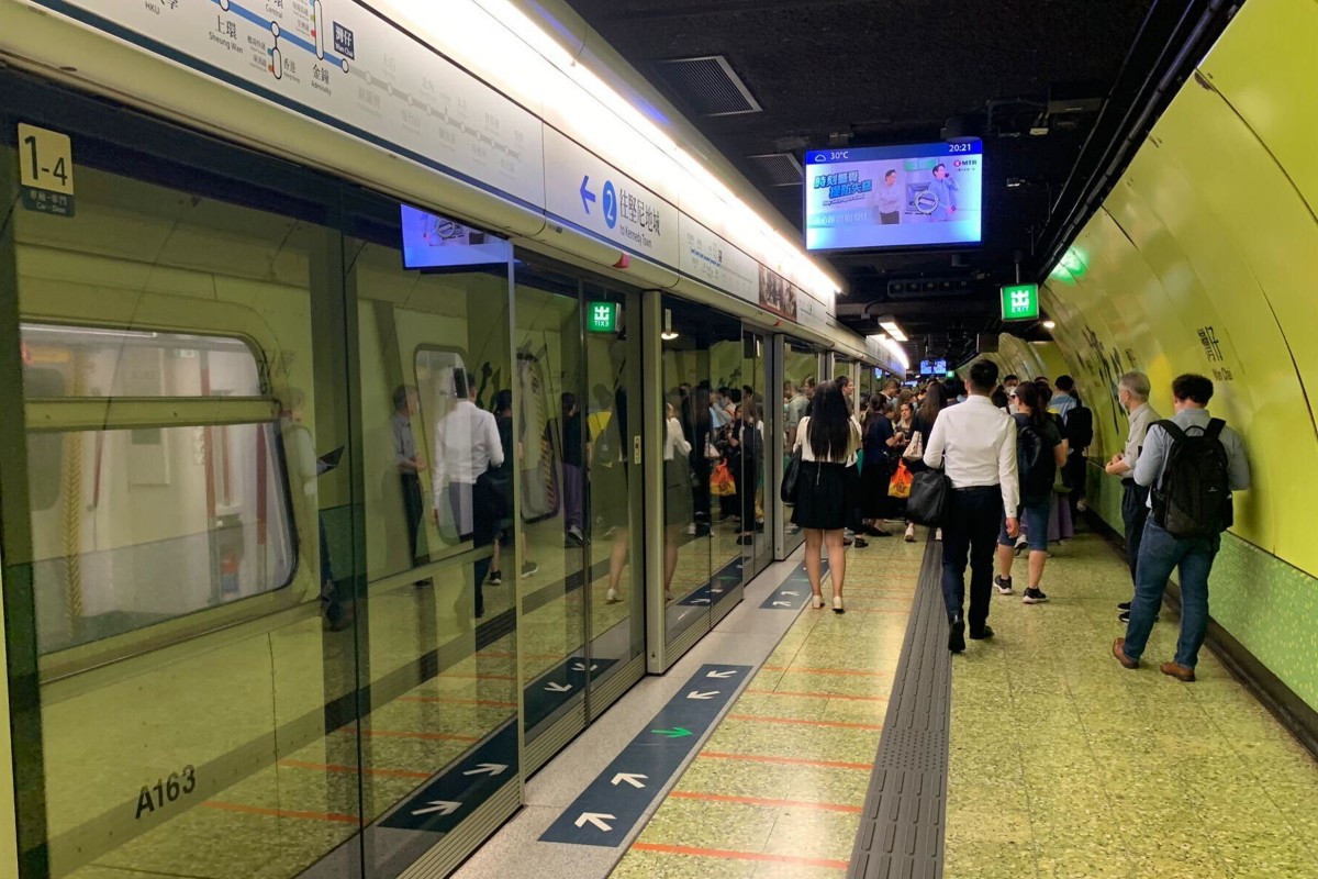 On Monday night, about 20 passengers left a train through the rear ...